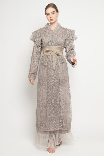 Naoki Obi Dress in Nude by Embara | Dresshaus